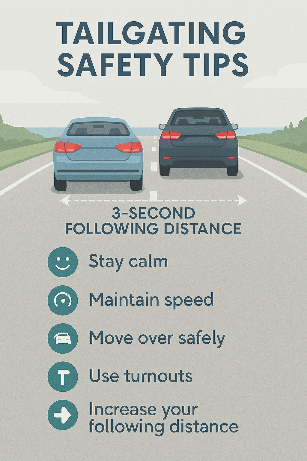 Tailgating Safety Nova Scotia - Artin Driving School